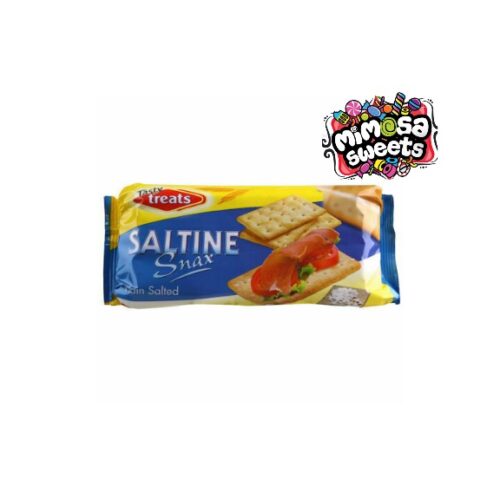 Tasty Treats Saltine Snax Plain Salted 100g - MIMOSA SWEETS